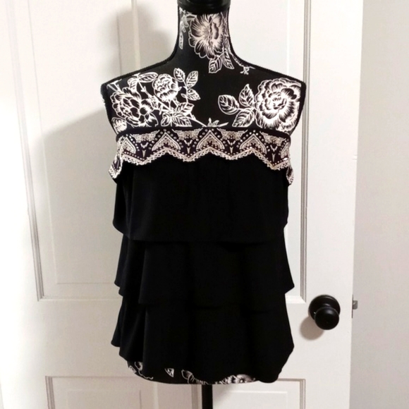 White House Black Market | Tops | White House Black Market Black ...